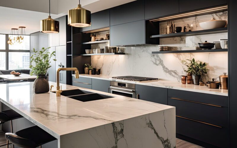 2024 Ideas For Quartz Countertop Colour To Match Oak Cabinets ...